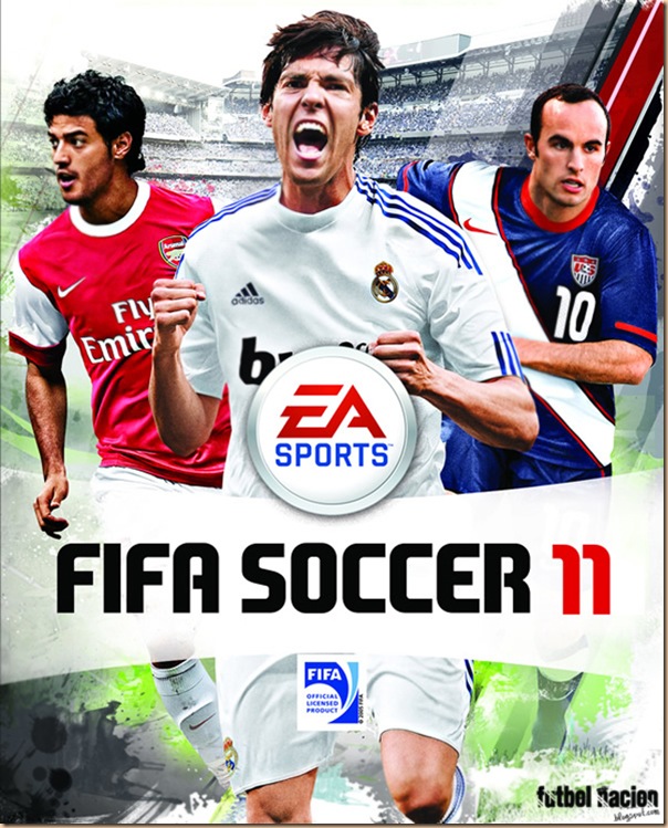 Portada oficial FIFA 11 ~ Futbol Nacion